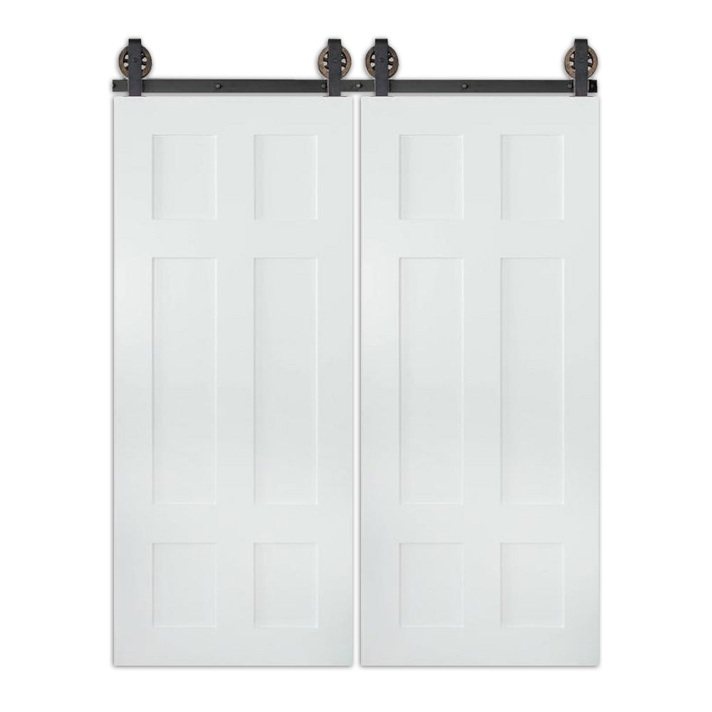 Campona - Interior Design Double Sliding Six Panel Door